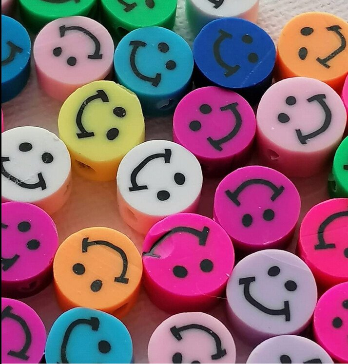 smiley kralen :: xjewellerymoonx